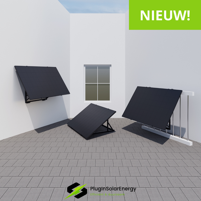 Plug and Play Zonnepanelen Set met Stekker en micro omvormer