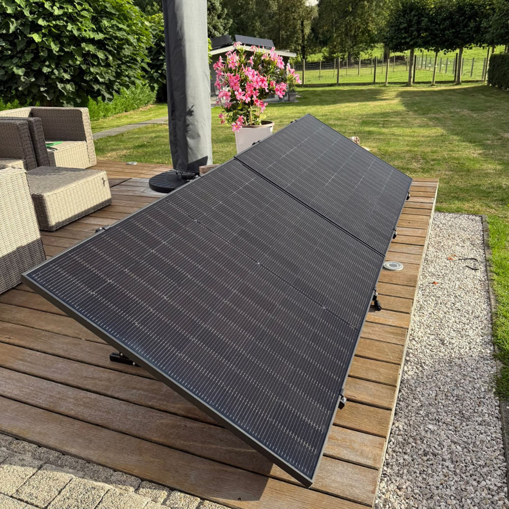 Plug and Play Zonnepanelen Set met Stekker en micro omvormer