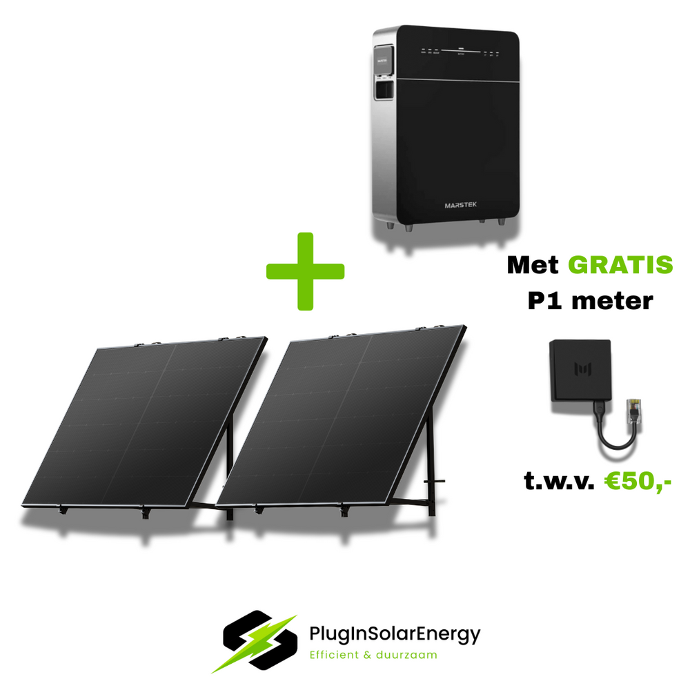 Plug & Play zonnepanelen I Voor Stopcontact I Eenvoudige installatie